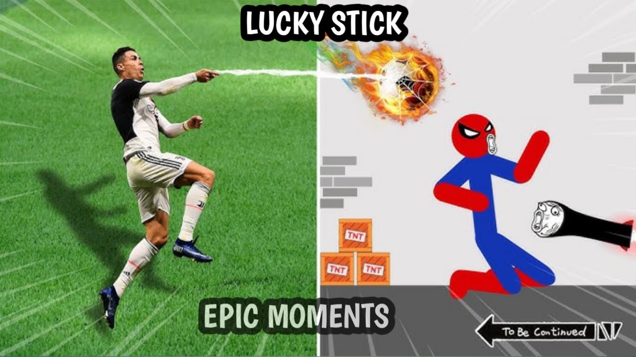 Cristiano Ronaldo vs Stickman | Stickman Dismounting funny and epic ...