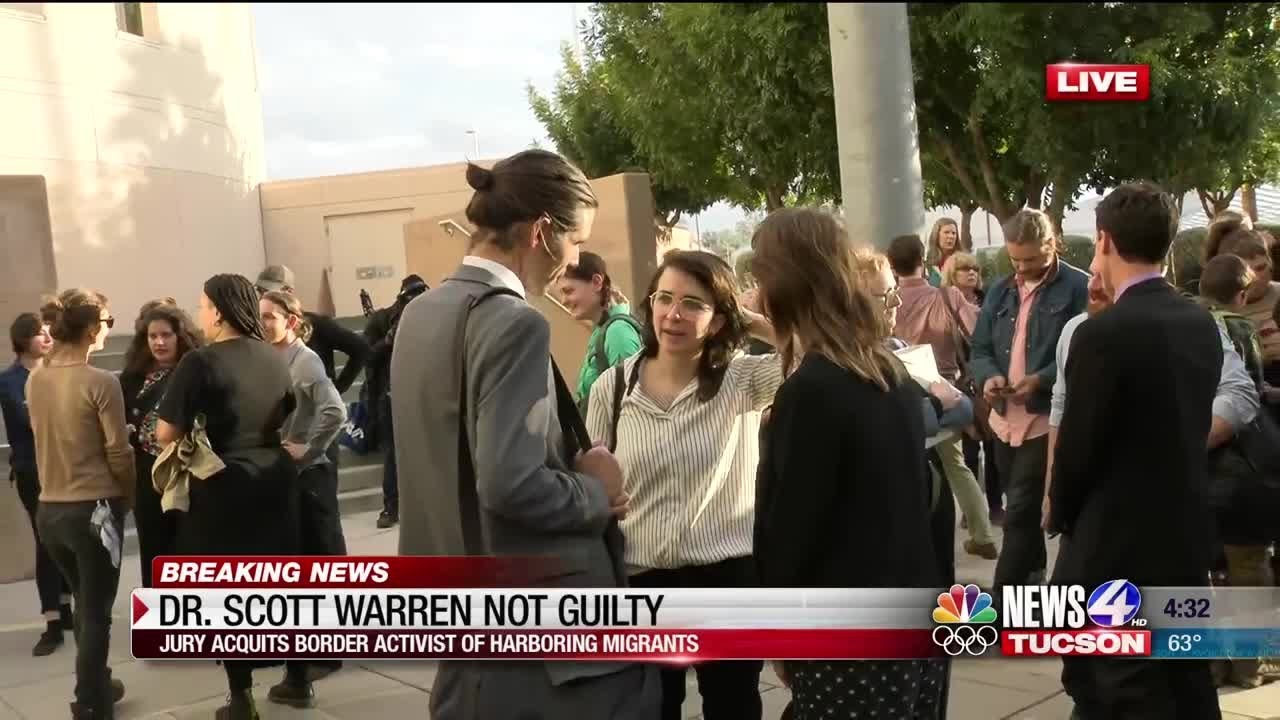 Border activist Scott Warren acquitted of harboring immigrants who ...