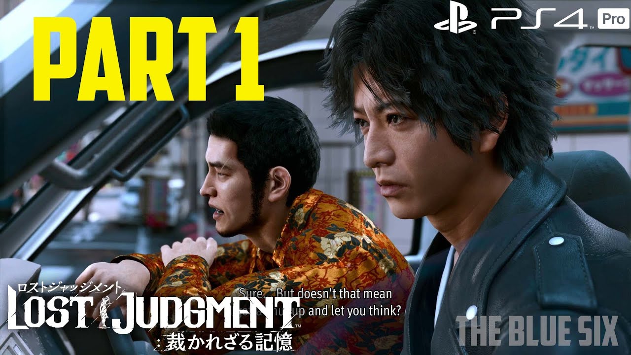 Lost Judgment Gameplay Walkthrough Part 1 - Detective [PS4 Pro] - YouTube