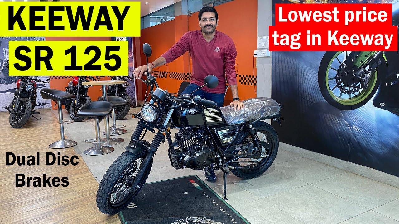 Keeway SR 125 Scrambler look alike daily Commuting Bike | Detailed ...