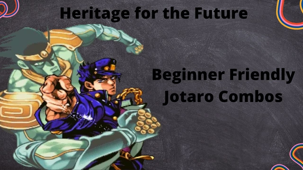 Beginner Friendly Jotaro combos | JJBA HFTF - YouTube