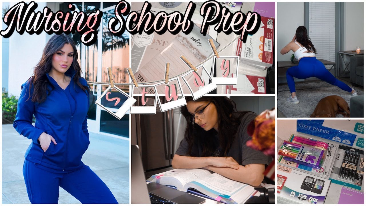PREPARING FOR NURSING SCHOOL VLOG! Day in my Life as a Nursing Student ...