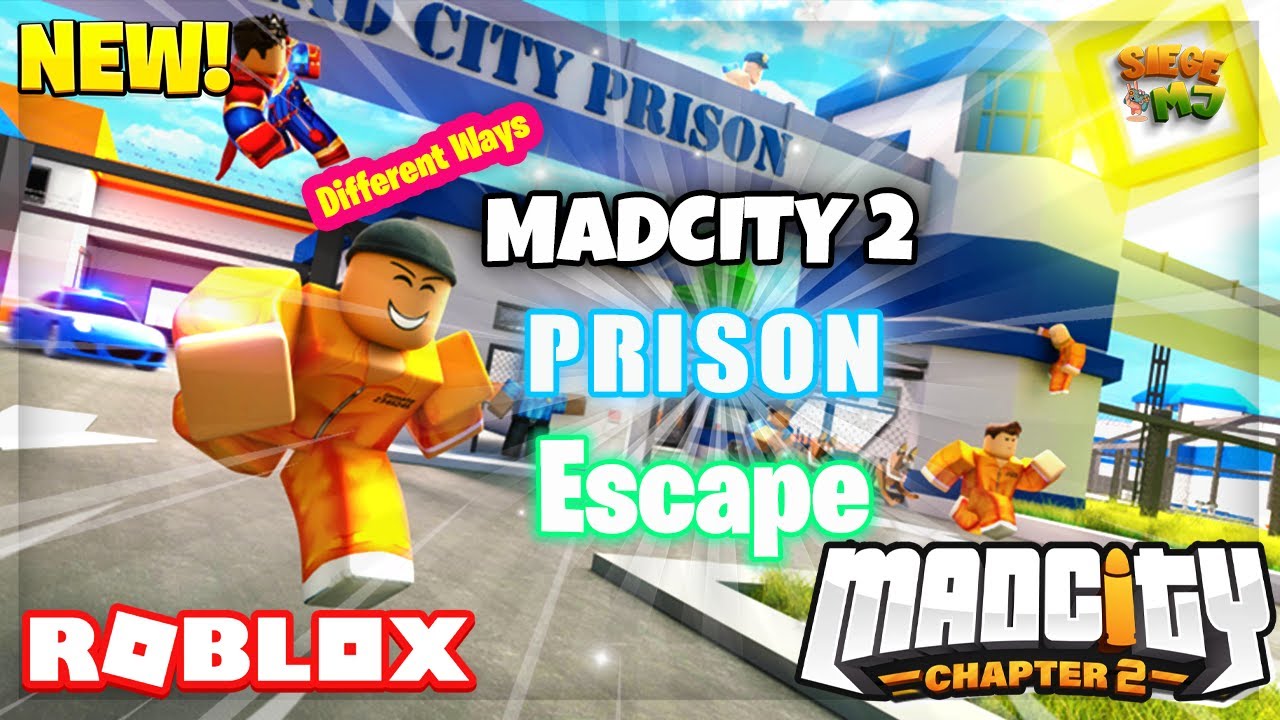 How to Escape Mad City 2 Prison | Roblox Mad City Chapter 2 Prison ...