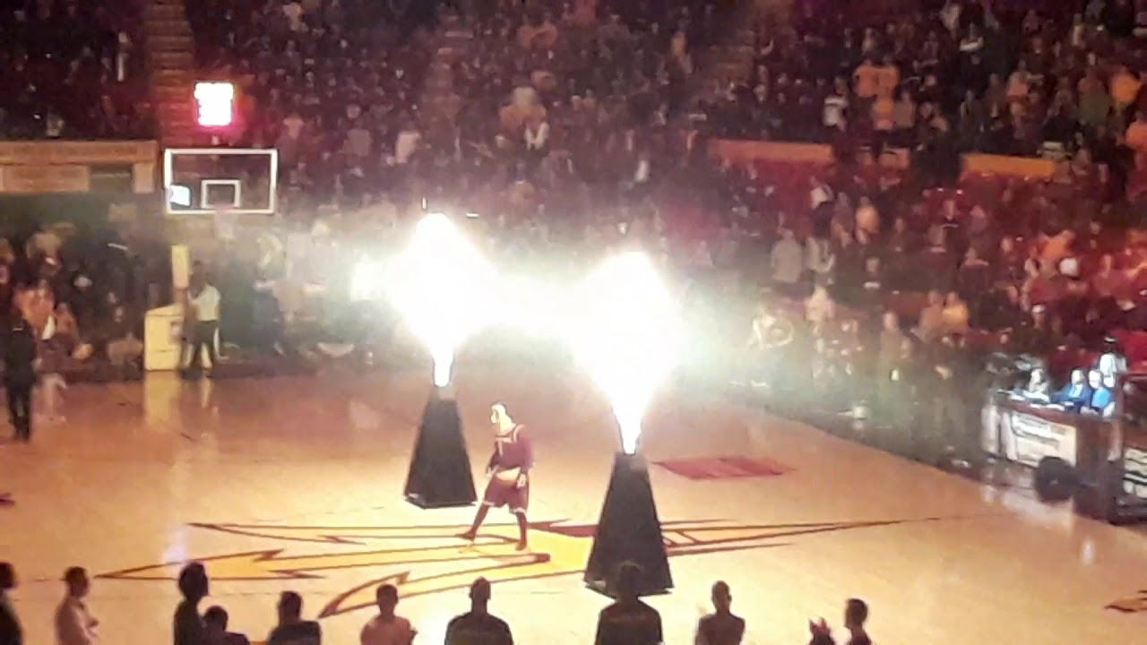 #5 ASU Fight Song vs Vanderbilt Starting Lineups - YouTube