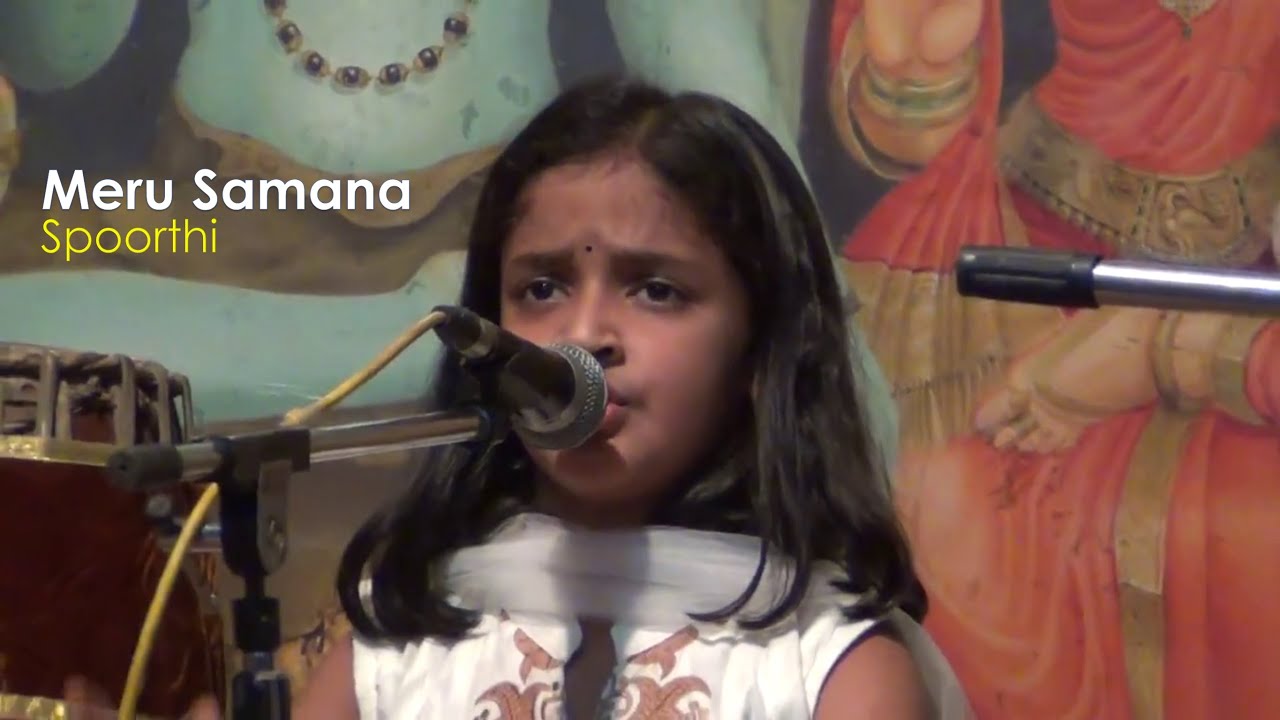 Meru Samana by Spoorthi - YouTube