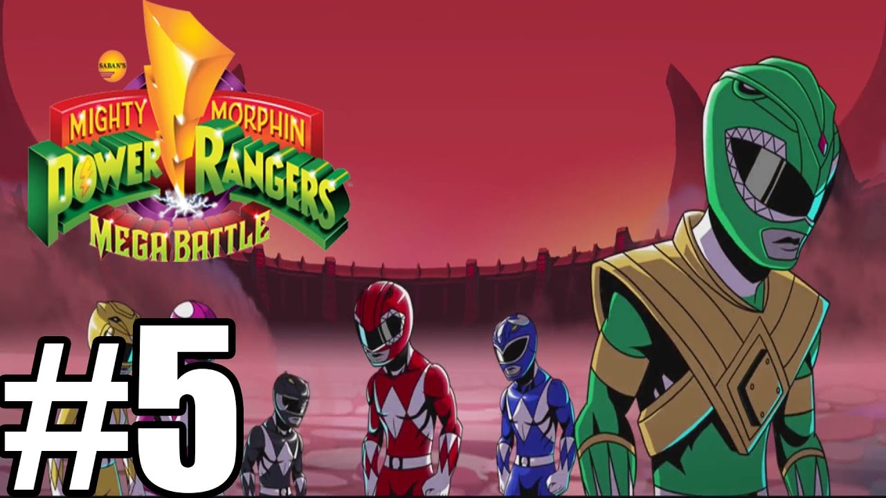 Mighty Morphin Power Rangers: Mega Battle Gameplay Walkthrough Part 5 ...