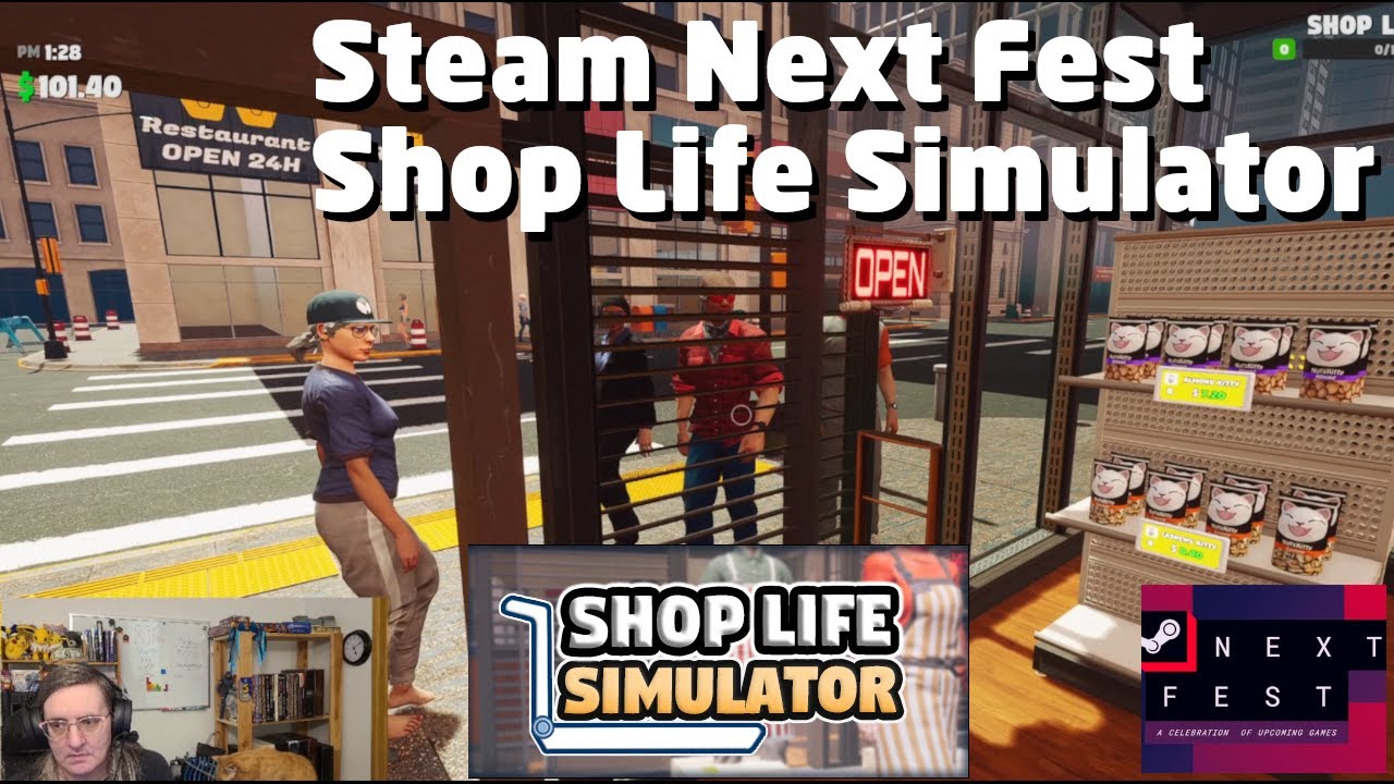 Steam Next Fest - Shop Life Simulator Demo - YouTube