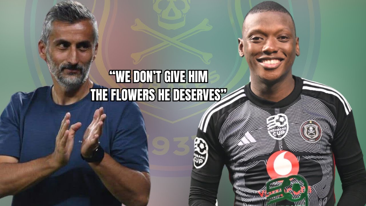 Orlando Pirates Coach PRAISED Kabelo Dlamini & Gives Him His Flowers☠👌 ...