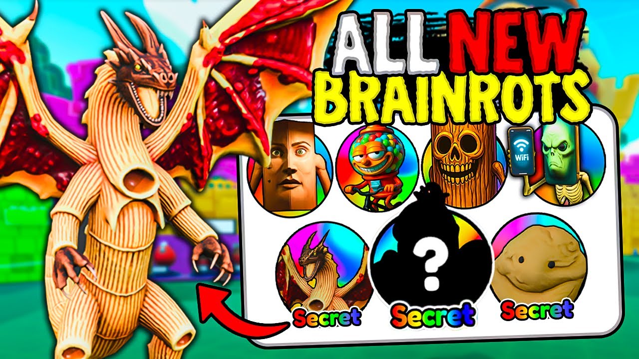 EVERY NEW *SECRET BRAINROT* In Brainrot Evolution Roblox! - YouTube