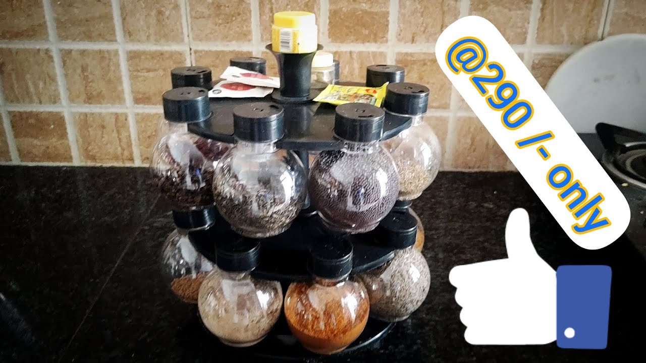 360 Revolving Spice Rack - YouTube