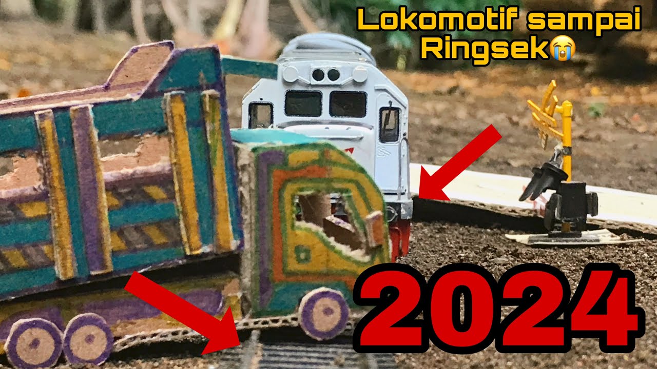 PLH KA Putri Deli 2024 - Stop Motion miniatur kereta api - YouTube