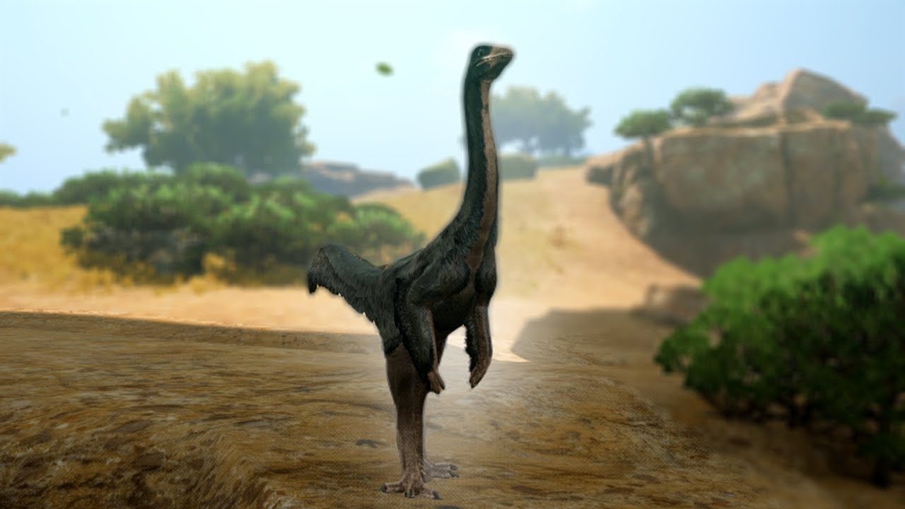 Struthiomimus, O Poder Da Velocidade! Espiando E Fugindo Dos Predadores ...