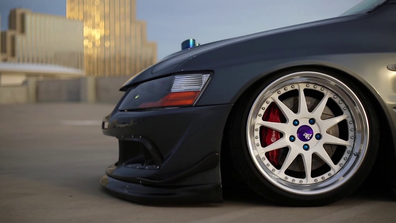 Bagged Evo 8 - YouTube