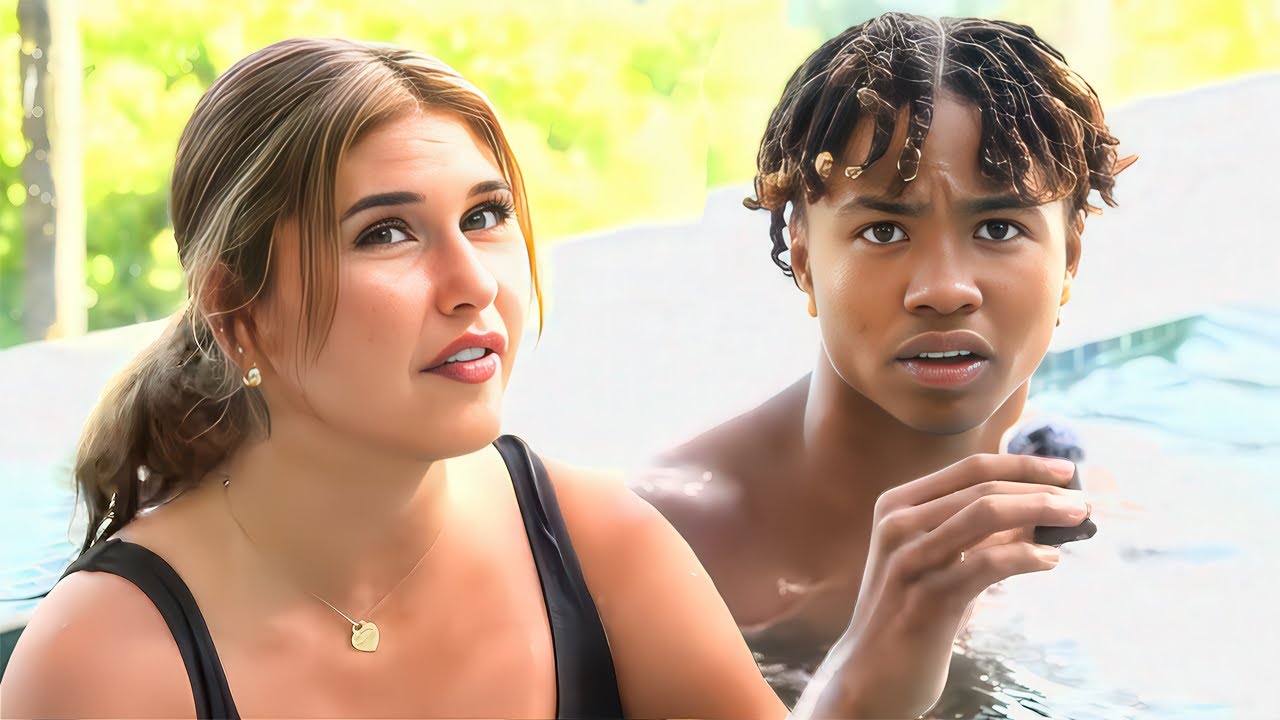 Capri & Alice Hot Tub Stream! - YouTube