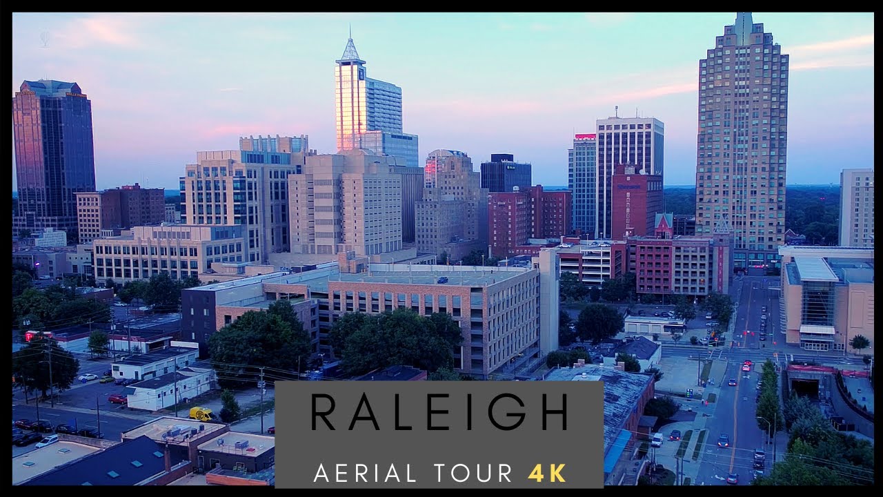 Downtown Raleigh - AERIAL DRONE 4K - YouTube