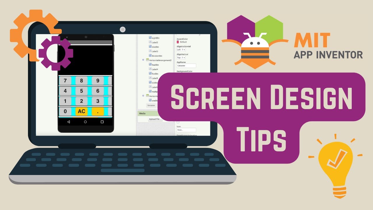 MIT App Inventor Screen Design Tips Screen Design In MIT App Inventor MIT App Inventor Screen Design Tips Screen Design In MIT App Inventor