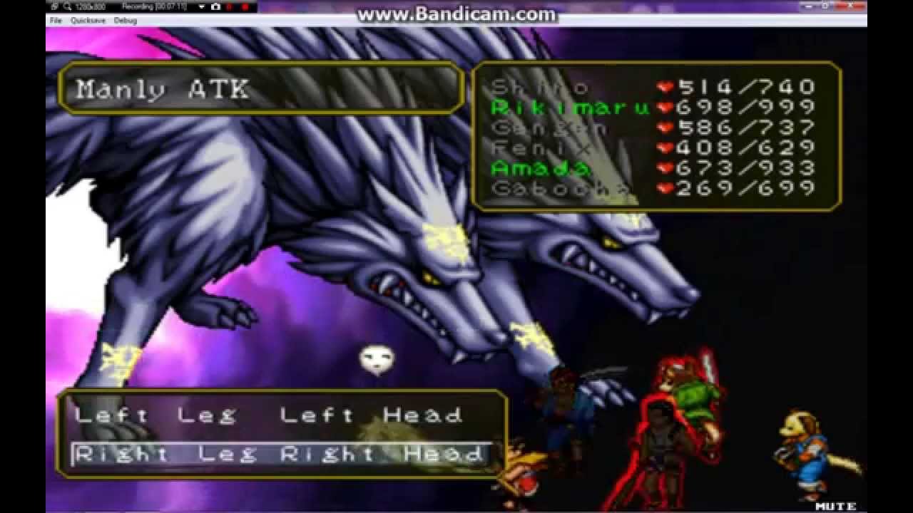 Suikoden II - Final boss Beast Rune with riou in support duty - YouTube