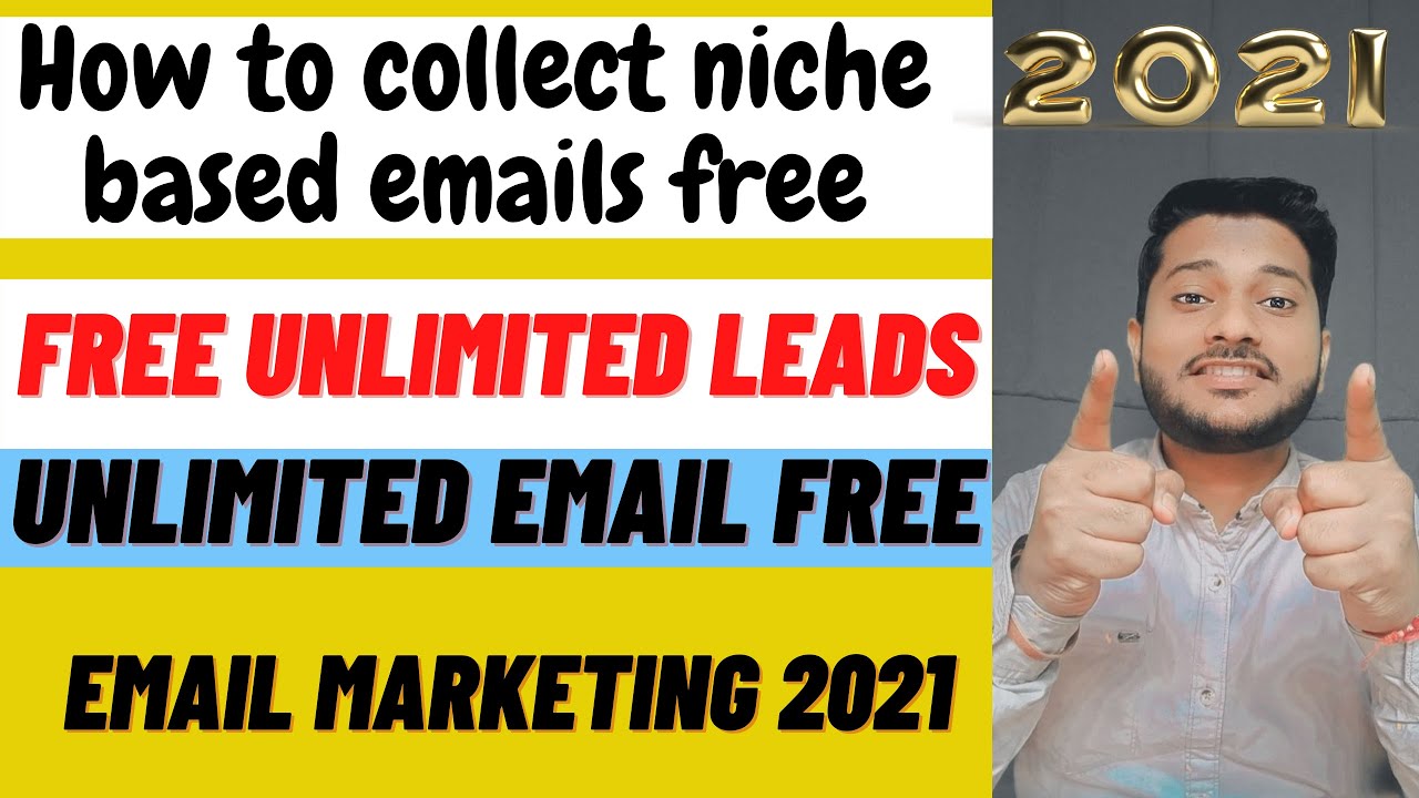How to collect niche based emails free |Free Unlimited Leads| unlimited ...