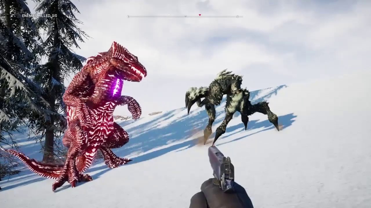 EPIC FIGHT ANIMATION - FAR CRY 5 - BLOOD DRAGON VS ZOMBIE YETI VS ALL ...