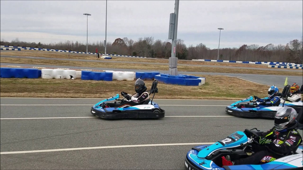2016 NASCAR Champions Media Karting Challenge - YouTube