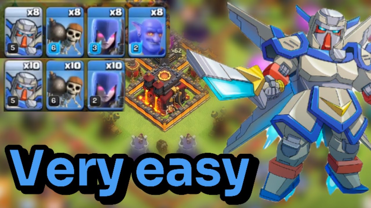 COMBO M.E.C.H.A TH 10 AUTO RATA!! Clash of Clans #coc x #anime - YouTube