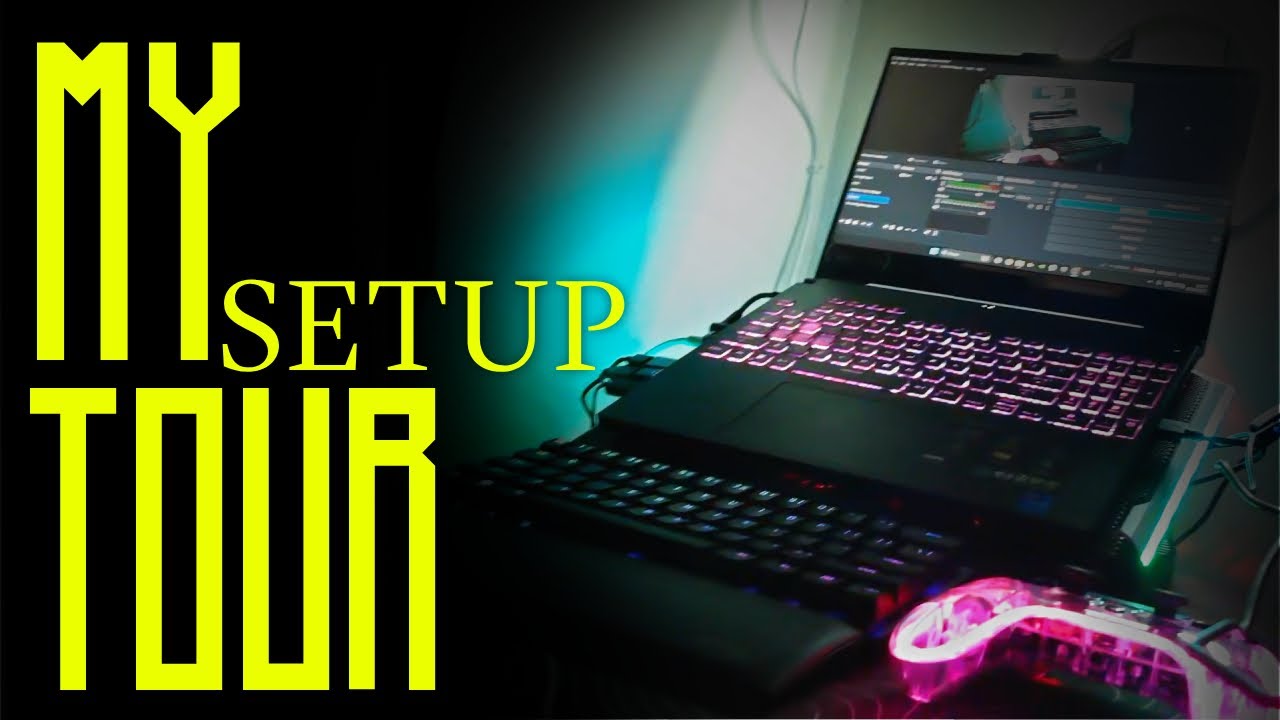 This is Where All the Magic Happens 🎮 | My Gaming Setup Tour - YouTube