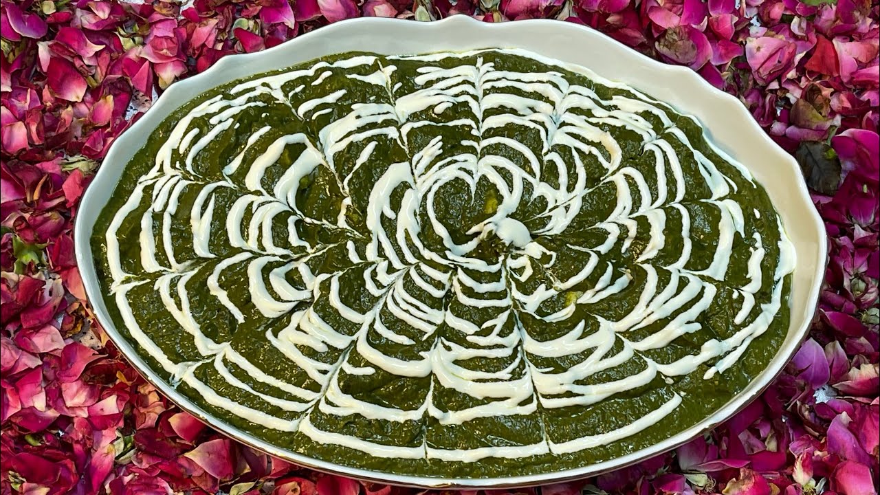 Palak paneer.spinach with cottage cheese - YouTube