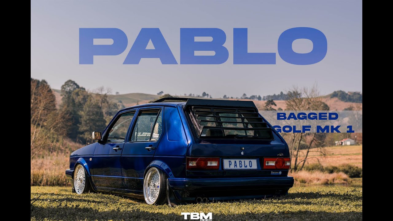 P A B L O - Golf Mk1 On Air Suspension - YouTube