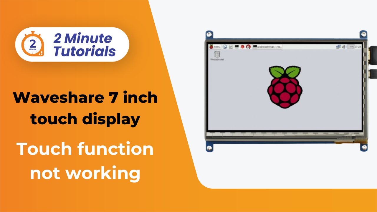 Waveshare 7 inch capacitive touch display - touch functionality not ...
