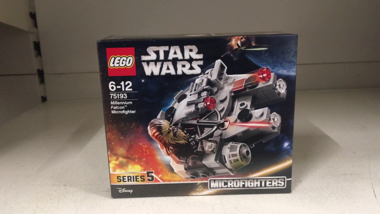 LEGO 75193 - LEGO Star Wars 75193 - Millennium Falcon Microfighter ...