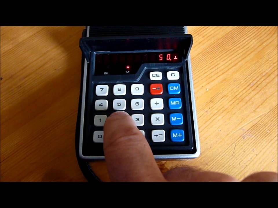 Sharp EL-112 - YouTube