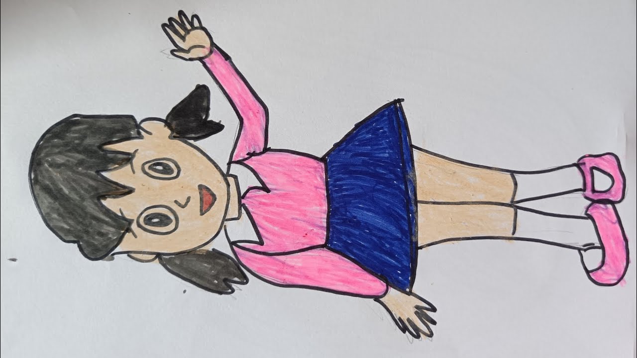 How to draw Shizuka | art tutorial | step by step | Shizuka drawing ...