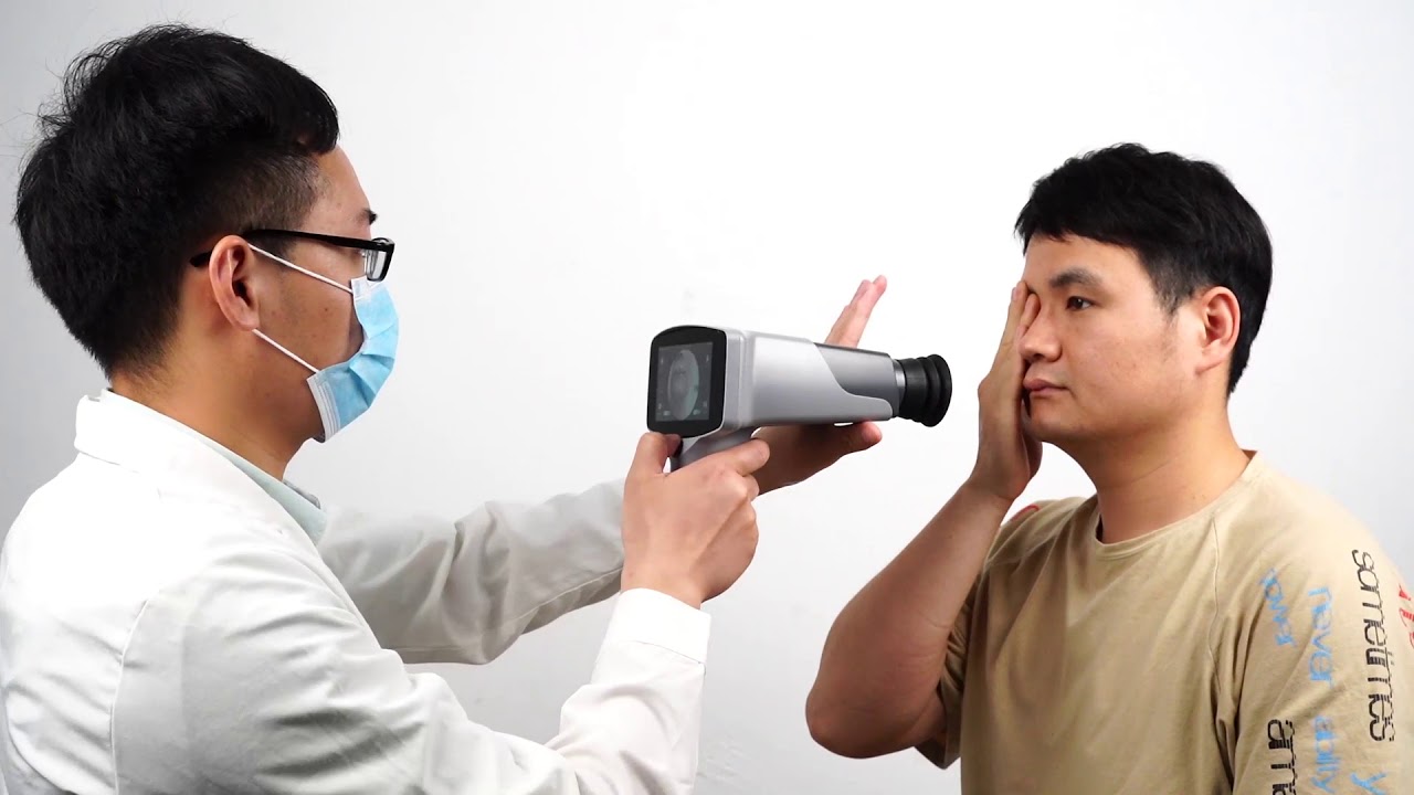 Operation Video of FC161 Hand-held Fundus Camera - YouTube