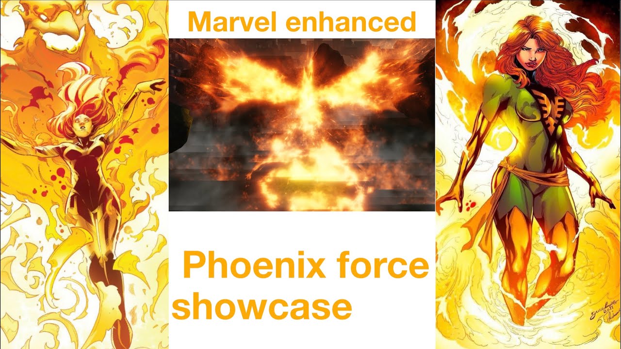 Marvel enhanced Phoenix Force showcase case - YouTube