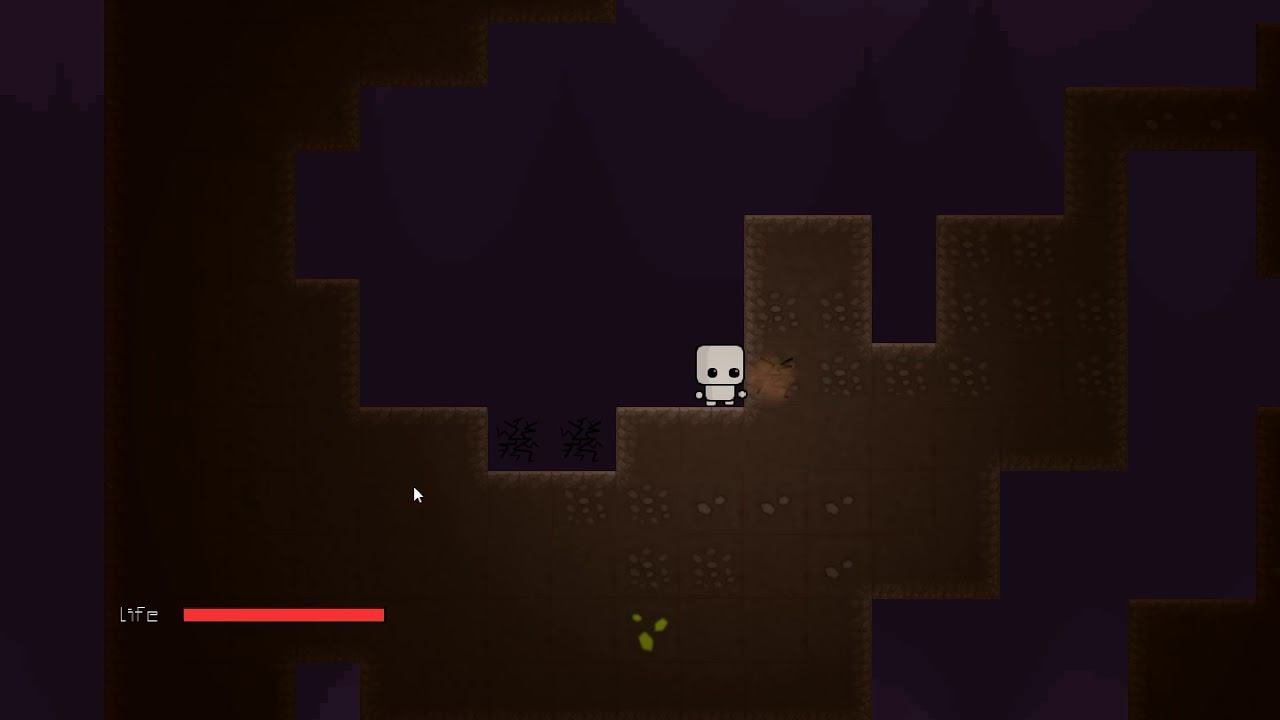 [WIP] 2D game ( Cave Digging ) GodotEngine - YouTube
