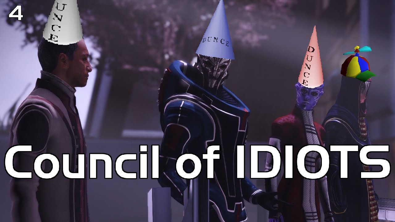 The Council is Useless, AGAIN! Mass Effect 3 Legendary Edition - YouTube
