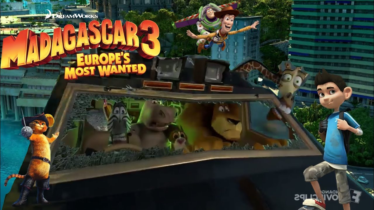 Madagascar 3 Chase Crossover Part 1 - YouTube