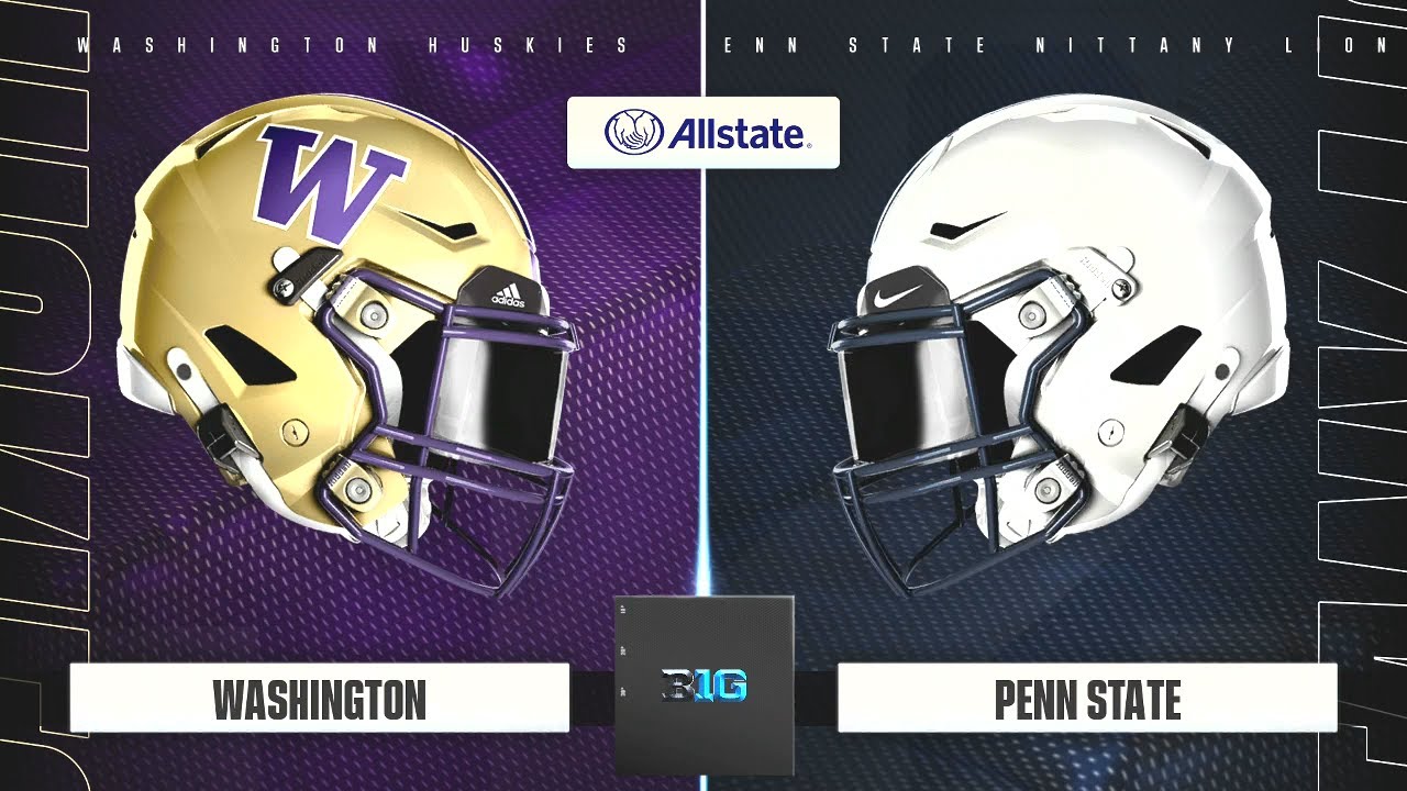 NCAA Football 25 - Washington Huskies Vs Penn State Nittany Lions PS5 ...