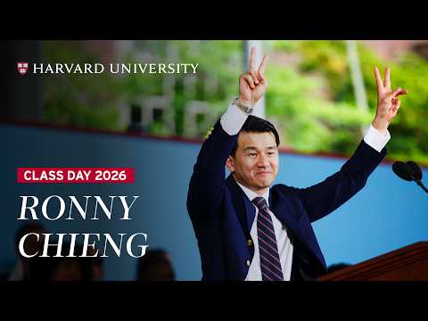 Ronny Chieng Address | Harvard Class Day 2026