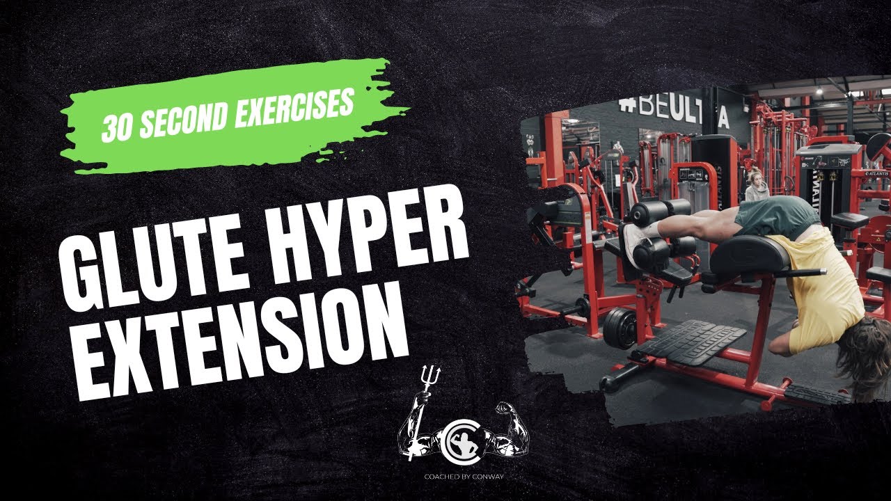 Glute hyper extension - YouTube