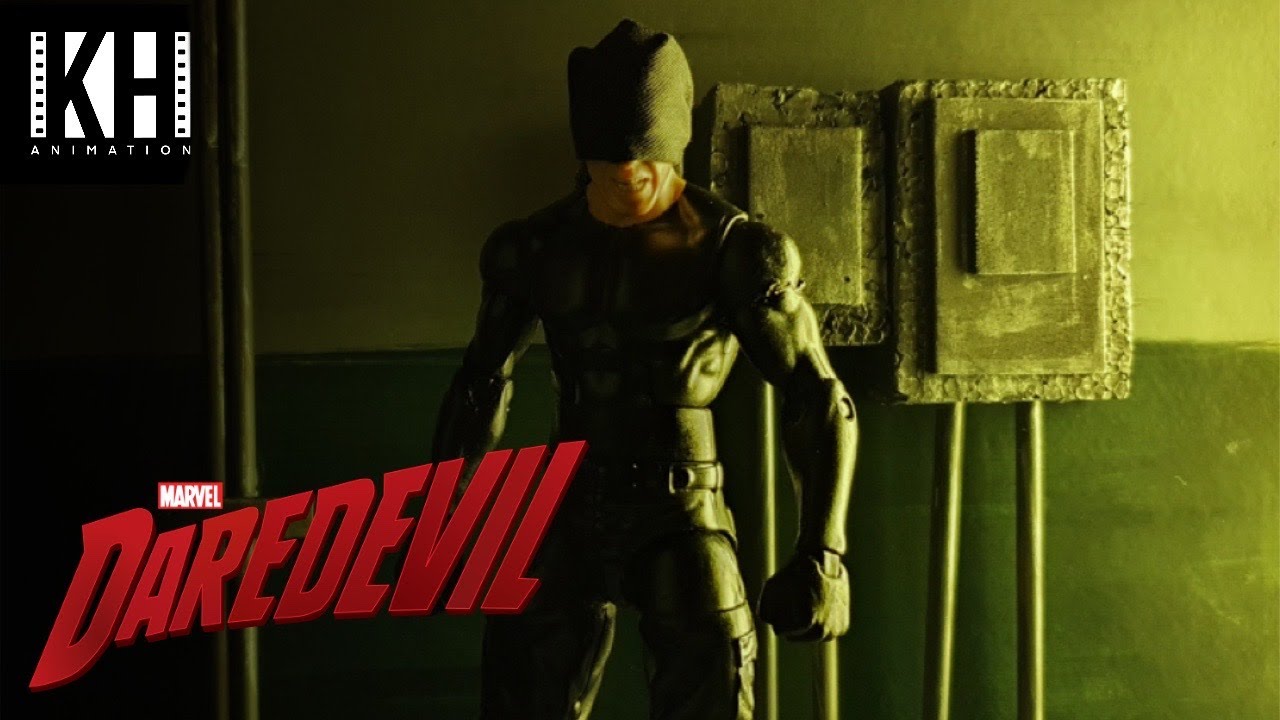 Daredevil Hallway Fight Scene Stop Motion Youtube
