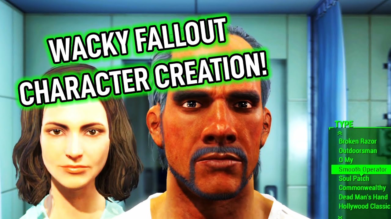 Fallout 4 Character Creation Menace! #part1 #fallout4 #fallout # ...