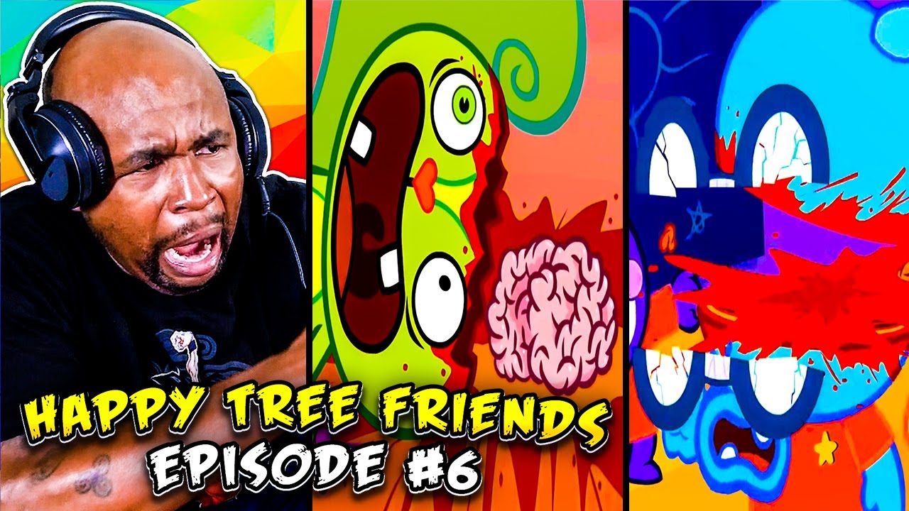 REACTING TO EPISODE 6 OF HAPPY TREE FRIENDS IN 2021 - YouTube