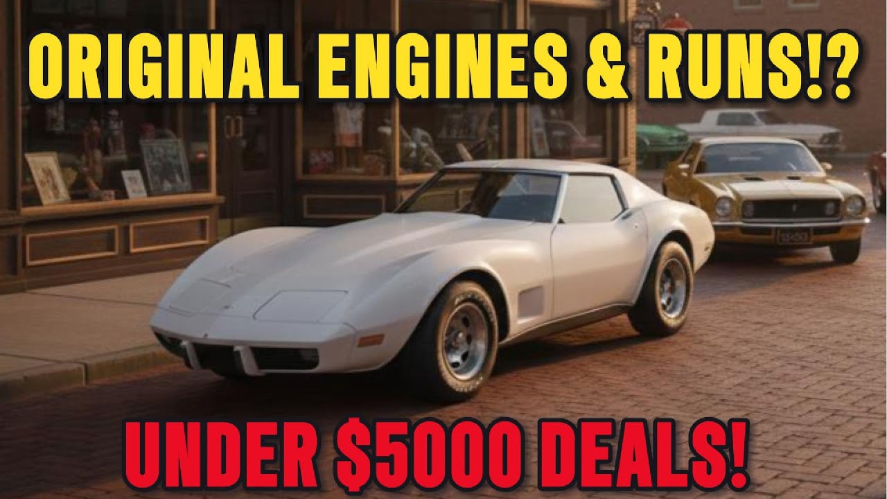$3,000 Corvette Stingray?! Rare Convertible Project Car Nobody Expected ...