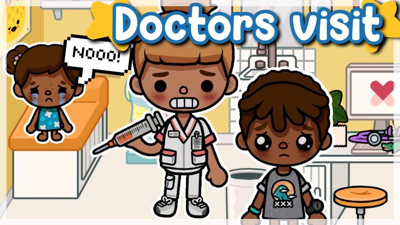 DOCTORS VISIT 👩‍⚕️*SHOTS* 😰 || Toca boca family roleplay 🌎 - YouTube