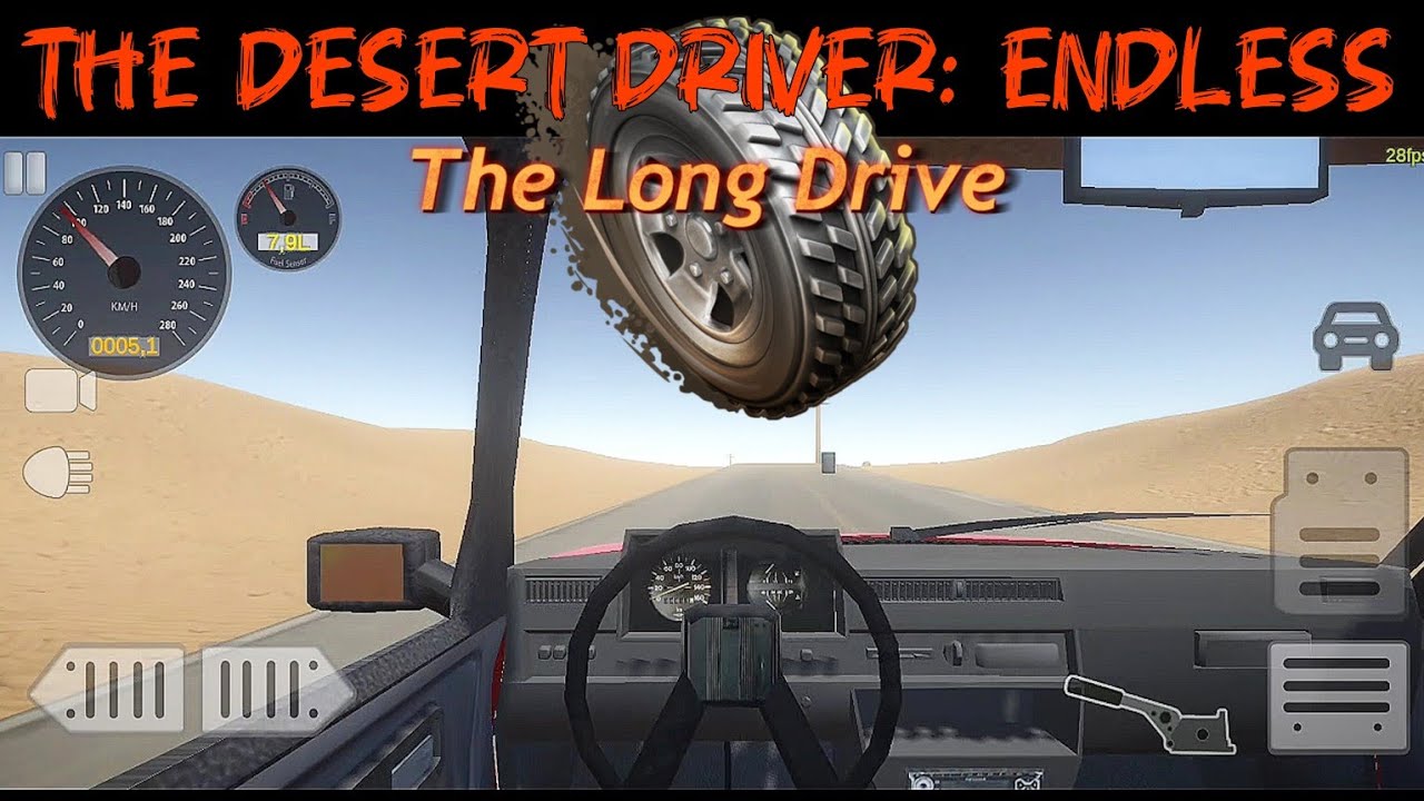 The Desert Driver: Endless Desert Driving Game - YouTube