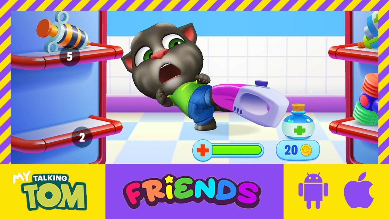 NEW GAME | My Talking Tom Friends Gameplay Walkthrough (iOS Android ...