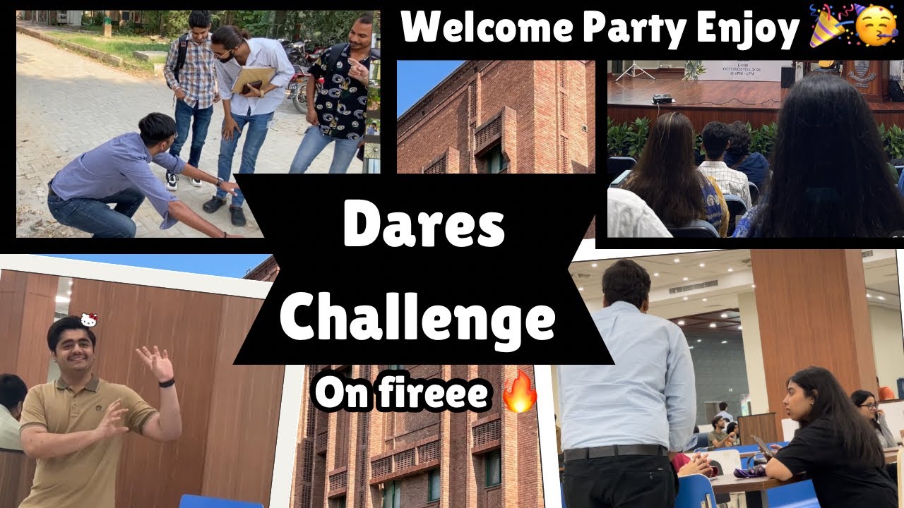 "Crazy Dares Challenge😂 & FC University Welcome Party:Unforgettable ...