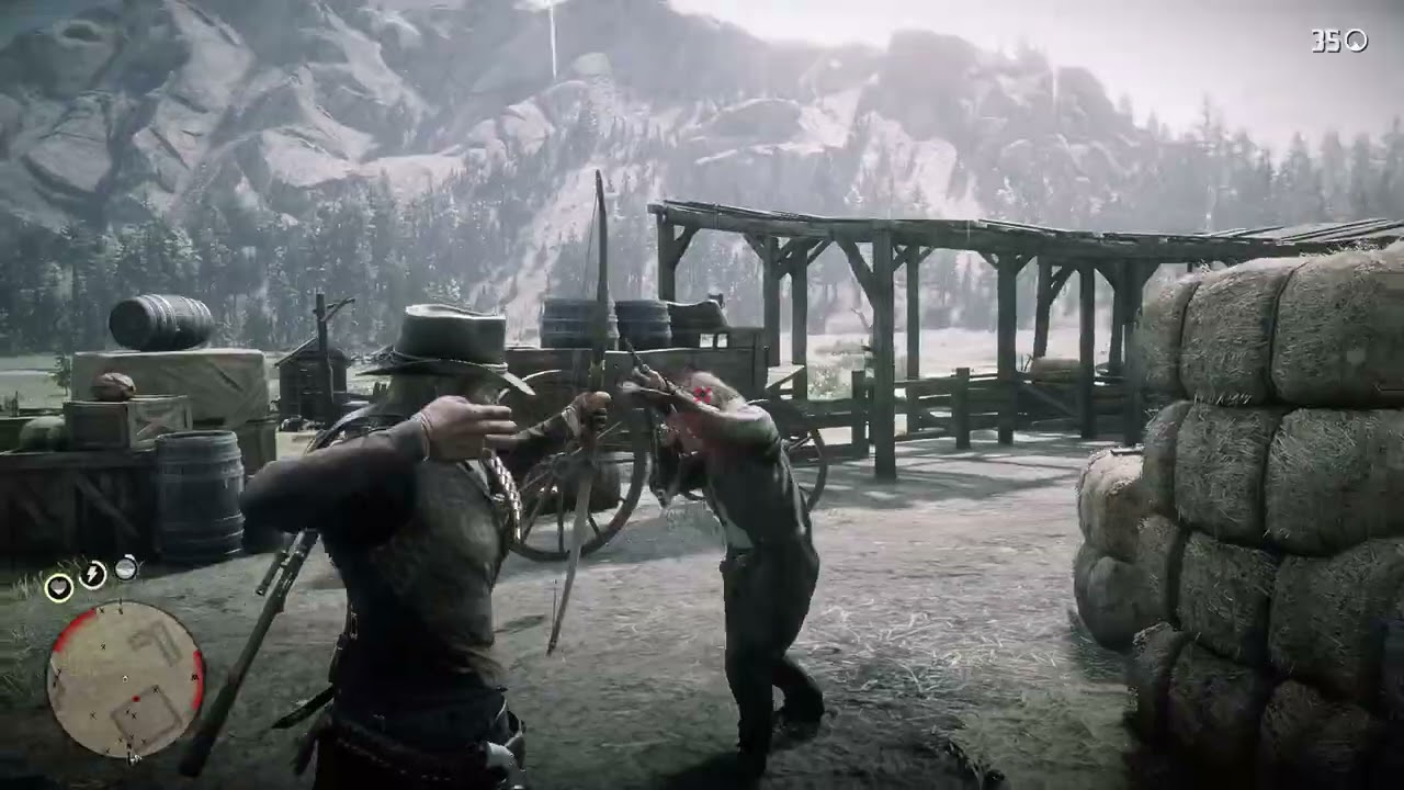 Arthur parties at the O'Driscoll camp - Red Dead Redemption 2 - YouTube