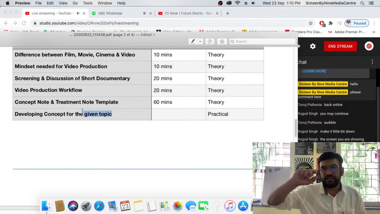 Video Production Workshop Part 02 | Live With Gourav Ghosh | Sixteen By ...